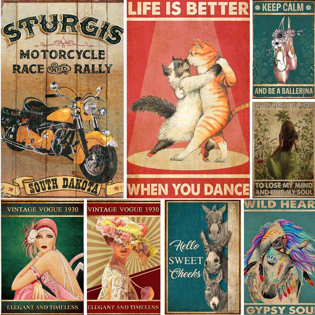 Retro Poster – ColorfulDiy